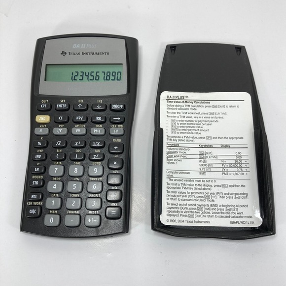 Texas Instruments | Other | Texas Instruments Ba Ii Plus Business ...